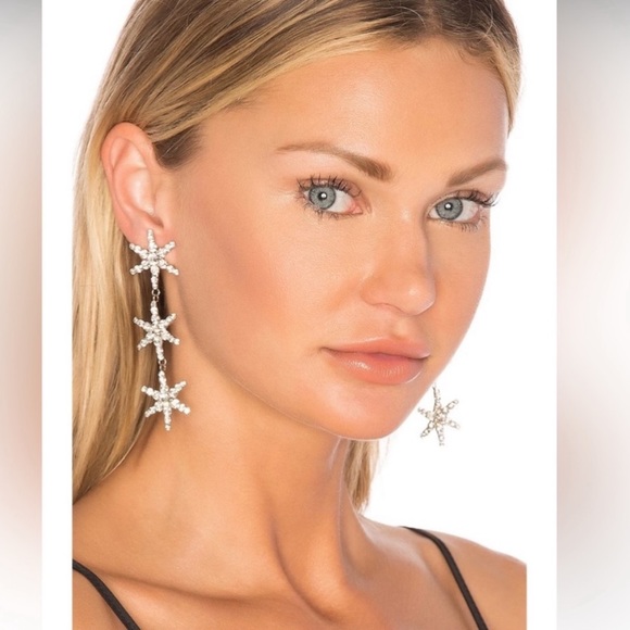 Jennifer Behr | Jewelry | 398 Nwt Jennifer Behr Aurora Crystal Drop Statement Earrings | Poshmark